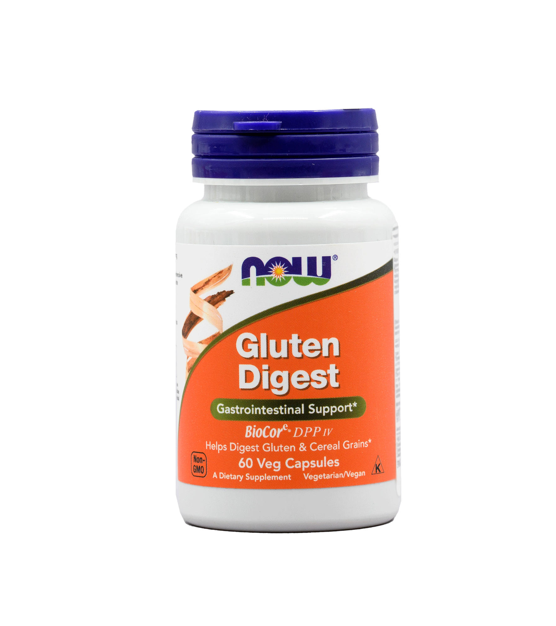 Now Gluten Digest, комплексный ферментный препарат, 60 капс.