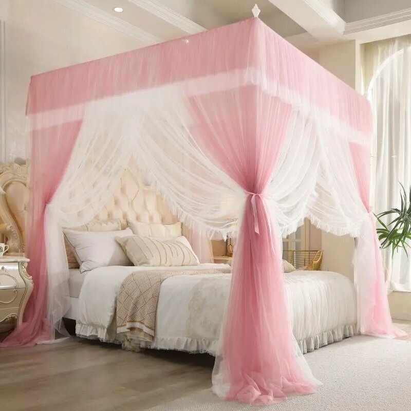 Балдахин 220х200 см розовый