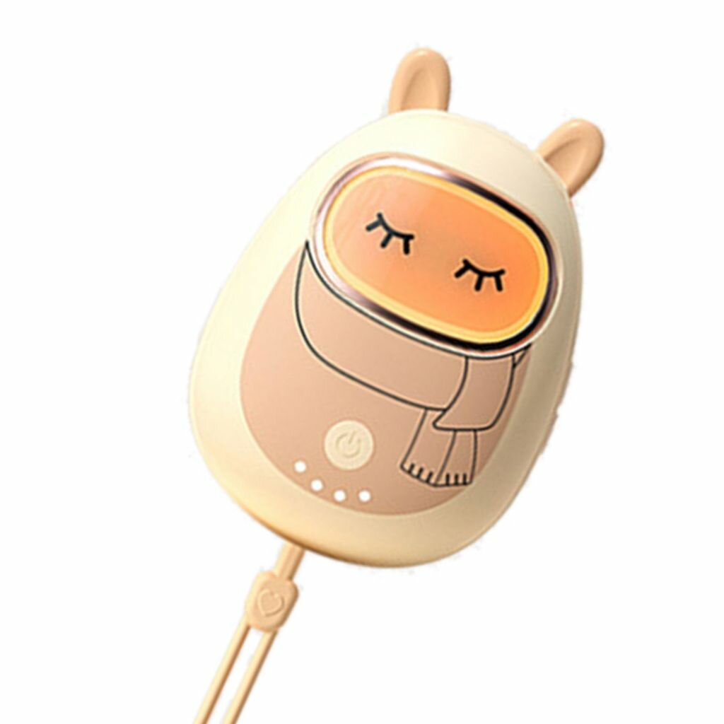 Портативный электрический грелка для рук с USB зарядкой