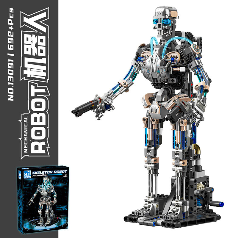 13091+ фигурки роботов, украшения, собранные модели, светотехника, меха-каратели черепов, трансграничные