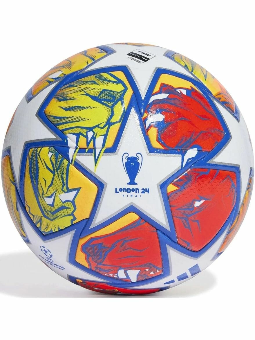 Мяч Adidas UCL Pro белый Унисекс Футбол Полиуретан 61% Полиэстер 30% Рами/Рами 9%