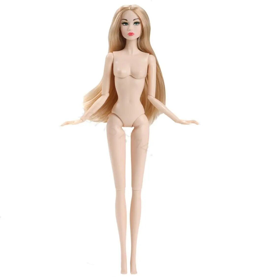 Кукла 1/6, 32 см, светлые волосы, белая кожа, White Gold Hair Doll