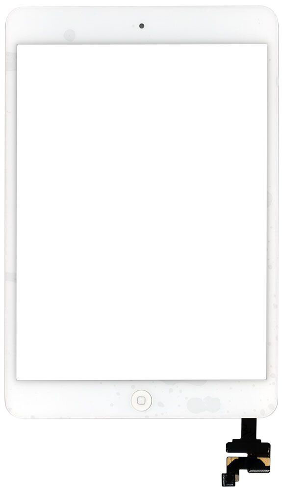 Сенсорное стекло (тачскрин) для планшета Apple iPad Mini белый с контроллером