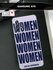Чехол на Samsung Galaxy A73 / Самсунг Галакси А73 с принтом Woman blue