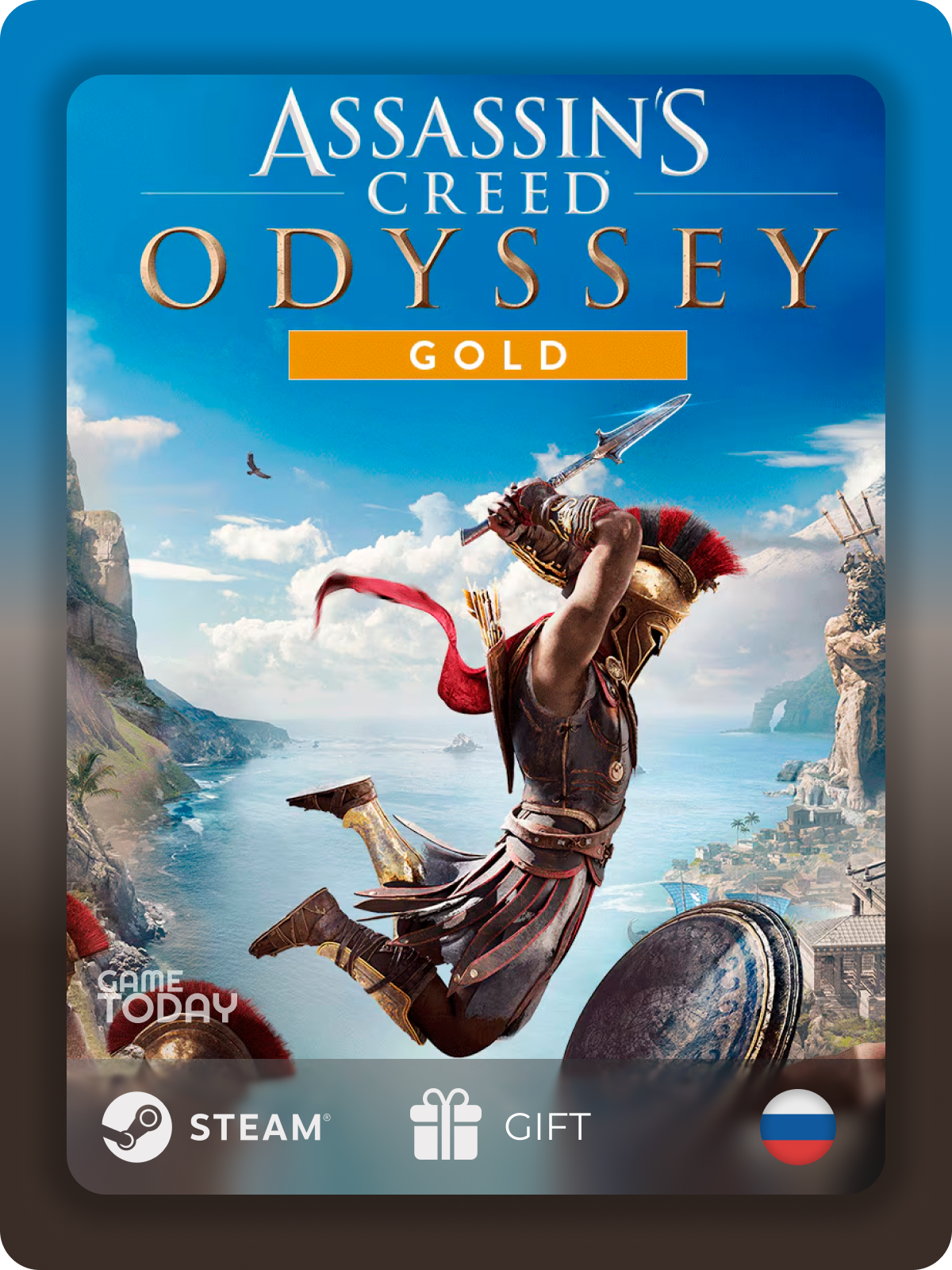 Assassin's Creed Odyssey Gold Edition | Игра в Steam | PC | Steam Deck | Отправка подарком | Регион активации Россия