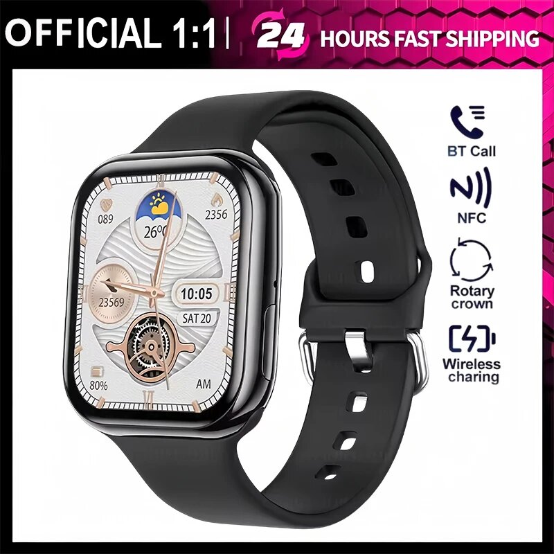 2025 New Series 10 For Apple Watch 10 SmartWatch GPS trajectory tracking NFC Bluetooth Call IP68 Waterproof Smart watch For IOS