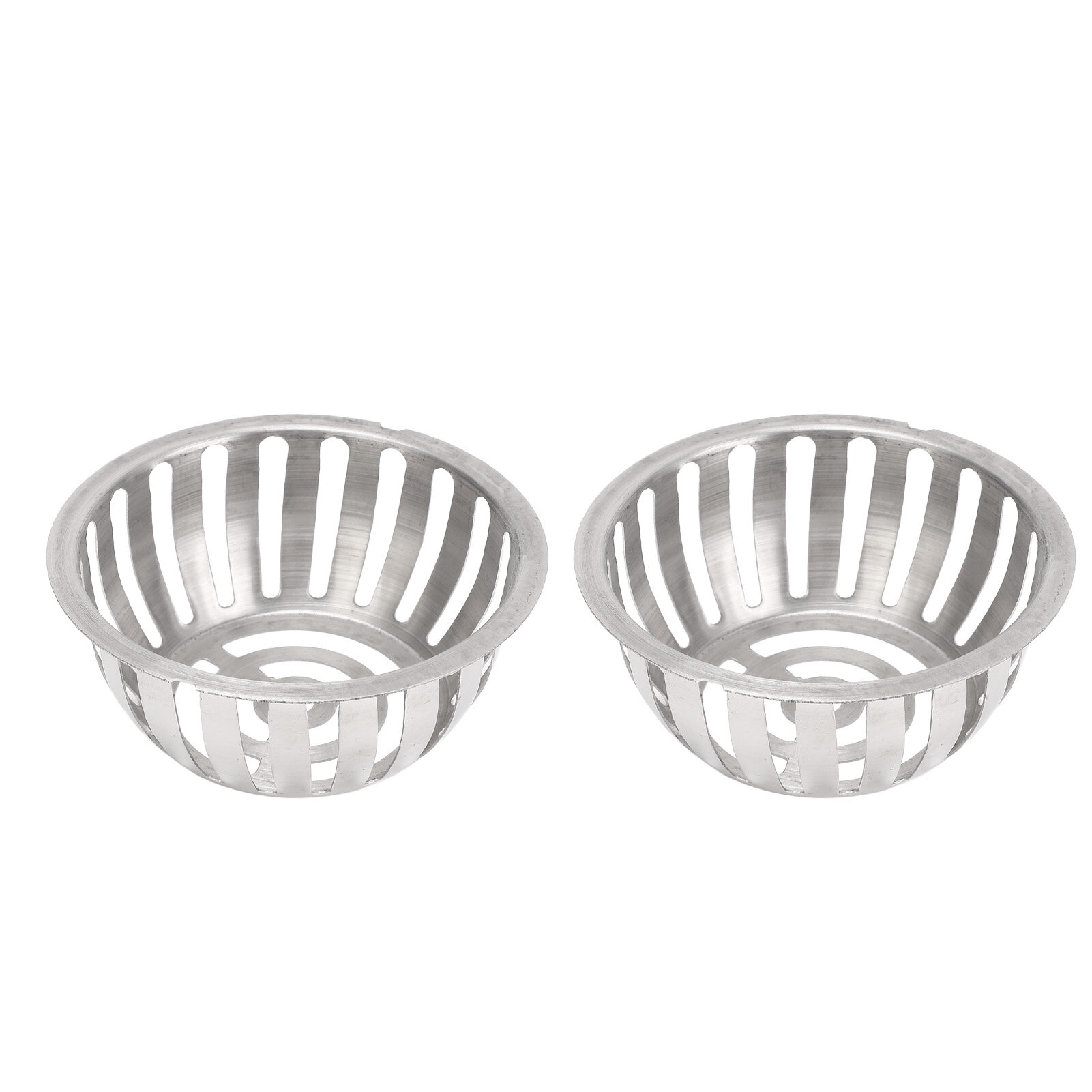 2 шт. круглой формы из нержавеющей стали, антиблокировочный слив для крыши, для сада, балкона (125 мм)