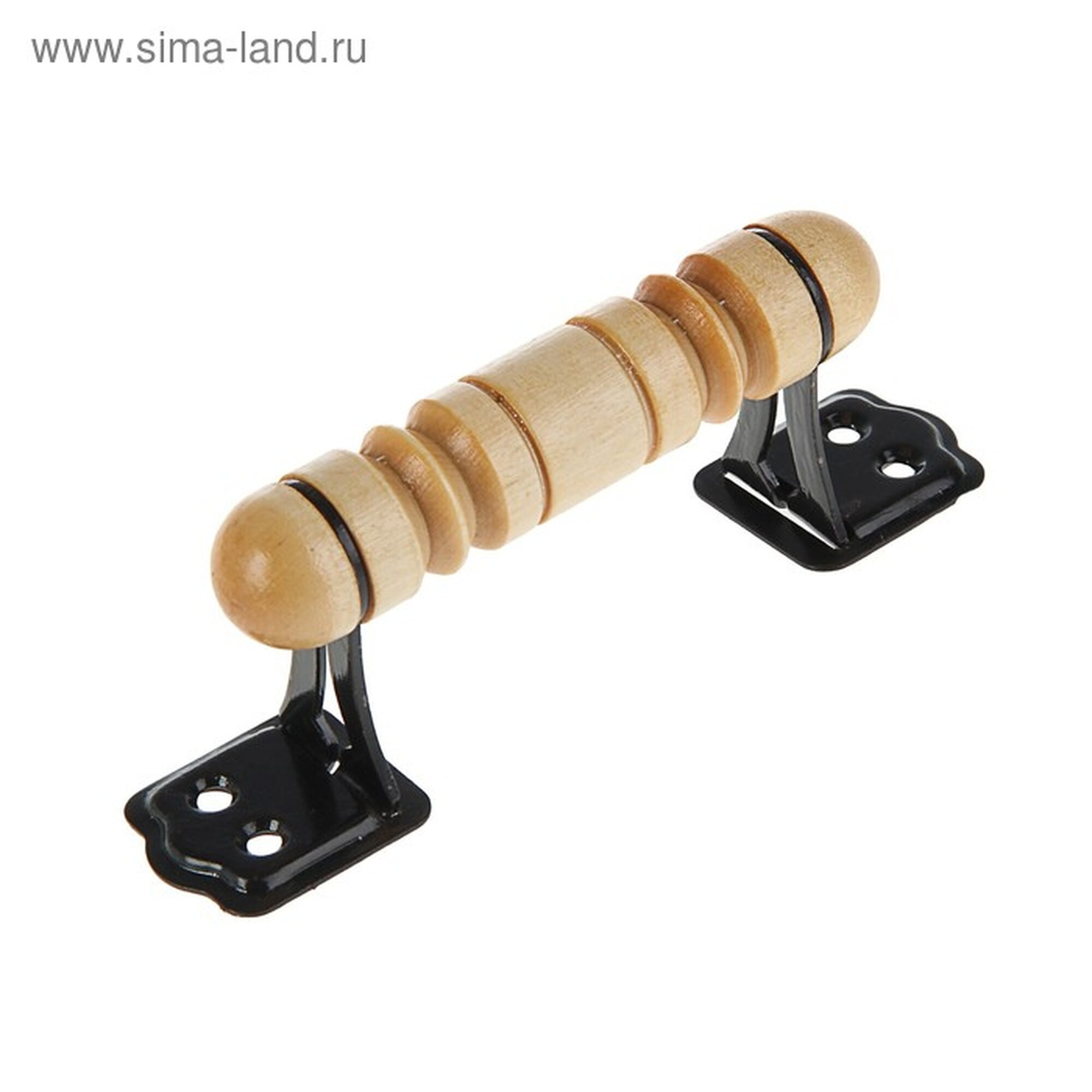 Ручка-скоба NOEZ РС80-ТР-S, металл/дерево, 1 штука, цвет оксид