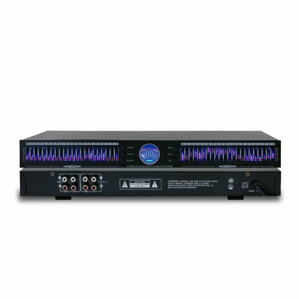 E550 Цифровой контроллер звуковых эффектов, графический эквалайзер