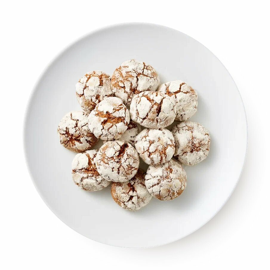 Печенье "Шоколадные трещинки" Из Лавки, с лимоном, в пластиковой коробке, 200 г