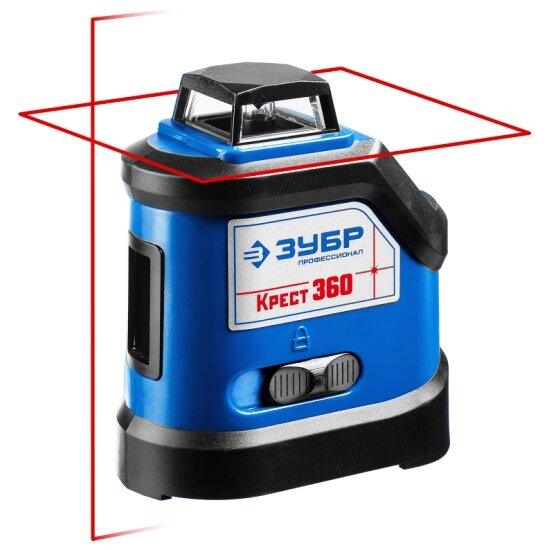 Лазерный нивелир Зубр Крест 360 (34906), серия «профессионал»