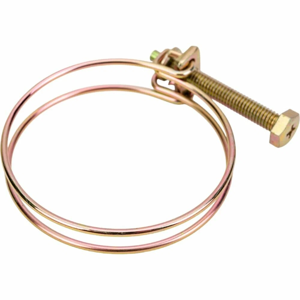 Хомут проволочный х57 мм , сталь оцинкованная "МастерБолтиков" (2 шт)