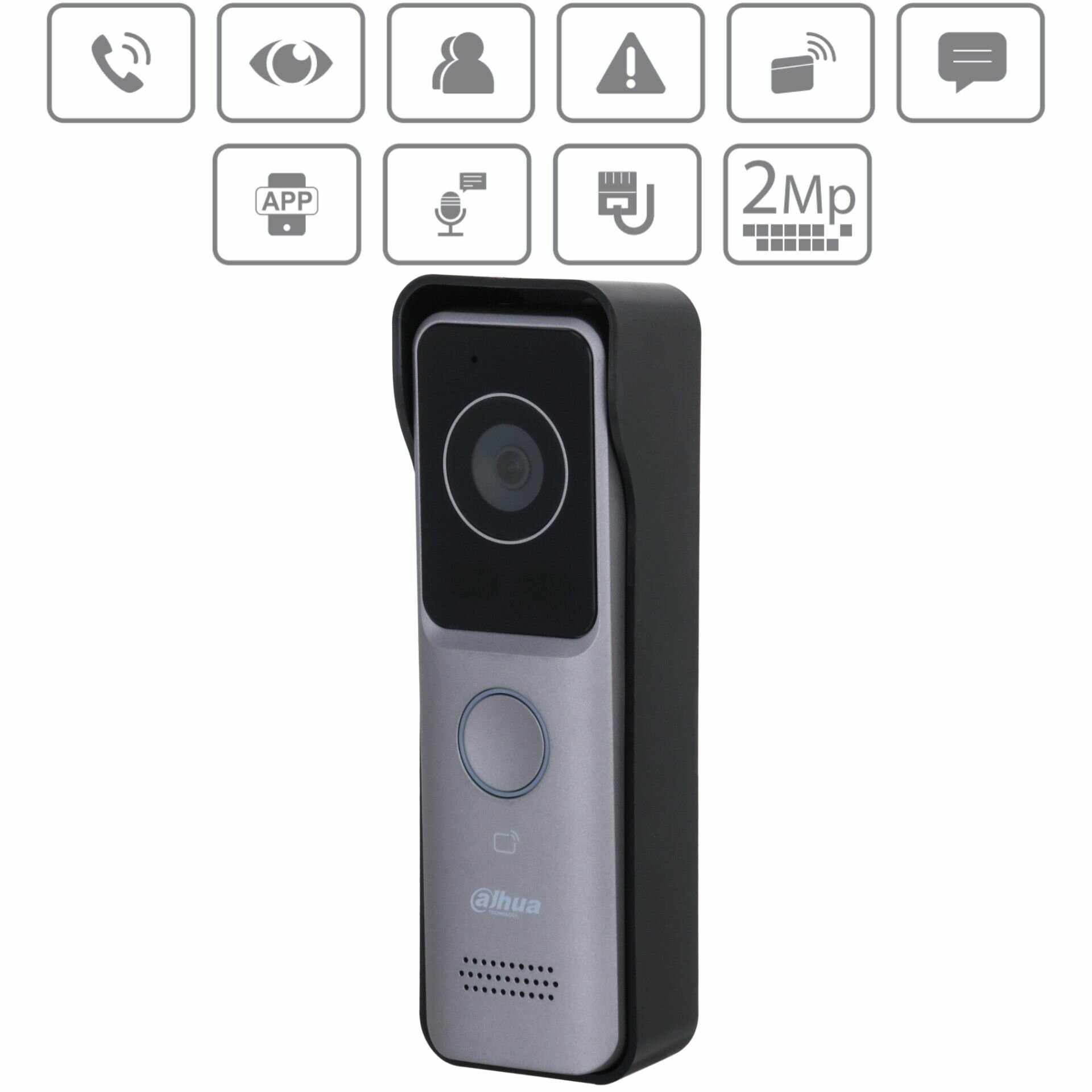 Dahua DHI-VTO2311R-WP Вызывная WiFI панель 2мп