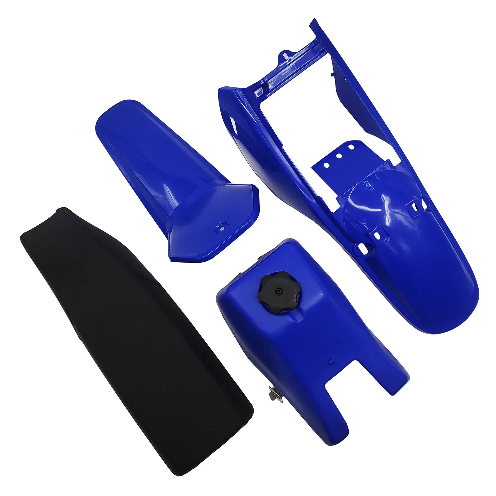 Кузов мотоцикла, пластиковый обтекатель, комплект кузова для Yamaha PW80 PW 80 PEE WEE, пластиковый корпус крыла, сиденье, комплект бензобака