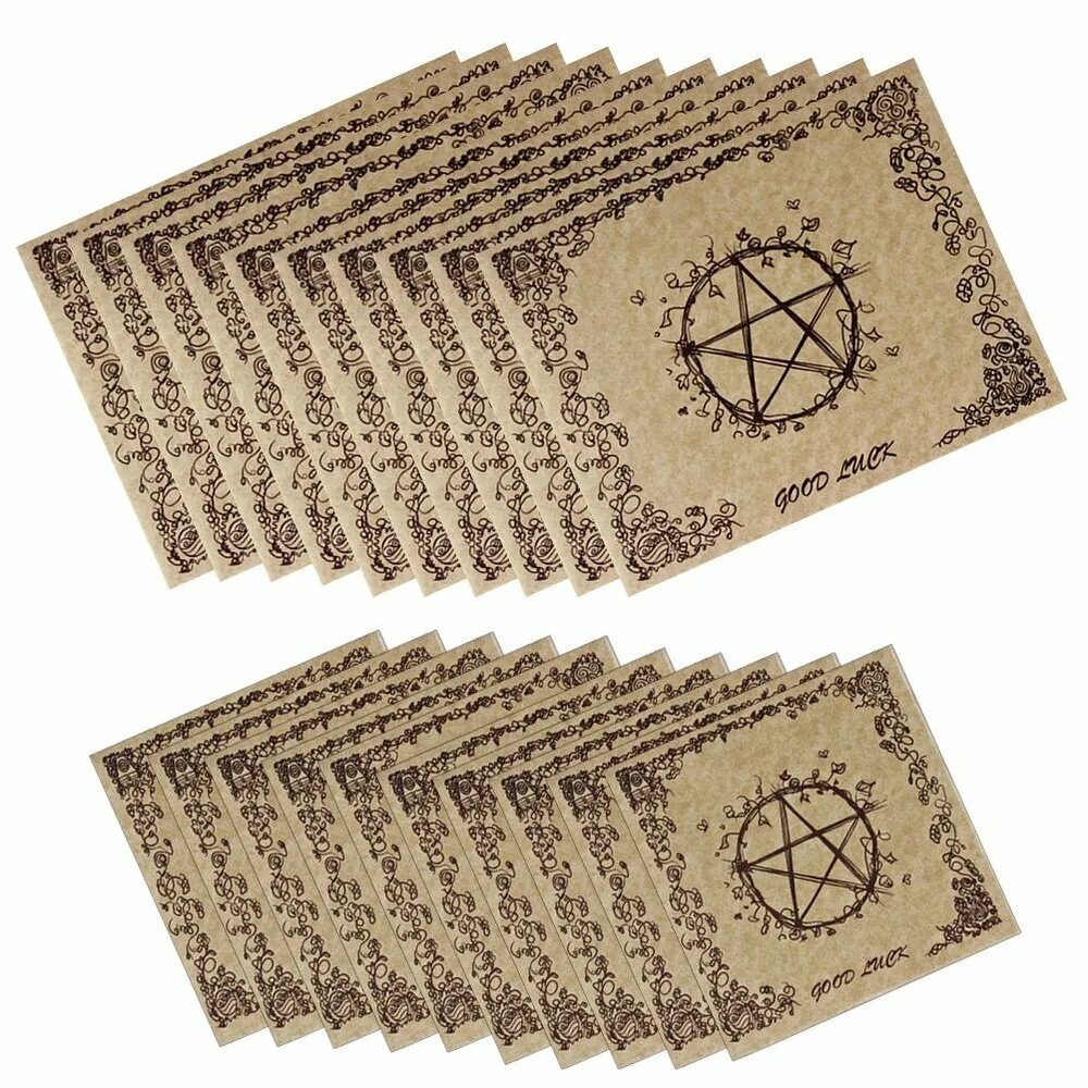 Винтажная Бумага Для Визиток, Пергамент, 24 Листа, Для Написания Писем И Творчества