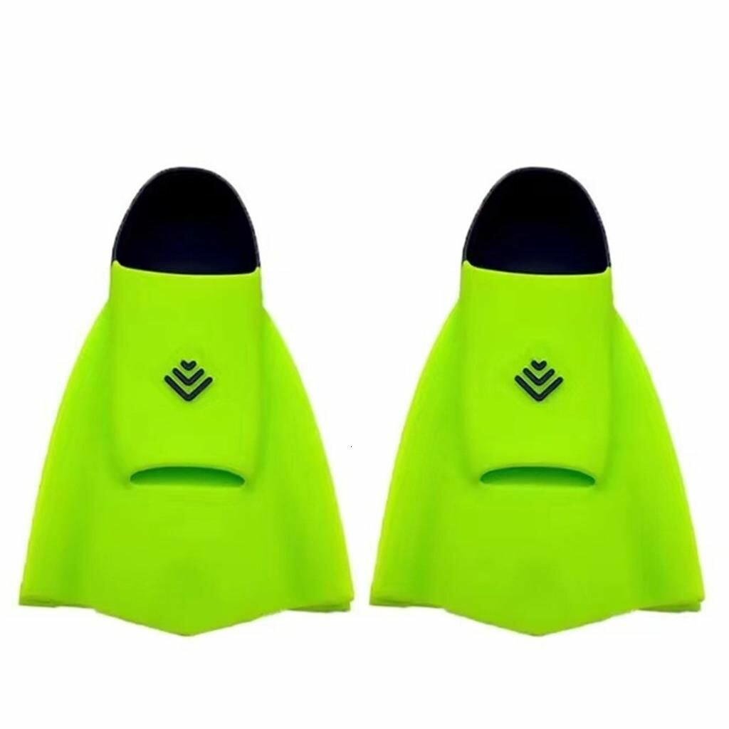 Гибкие ласты для дайвинга, - Зеленый код ML