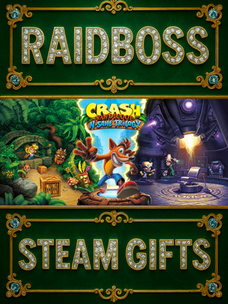 Crash Bandicoot™ N. Sane Trilogy — купить Steam Gift для PC | подарок | Казахстан | автовыдача