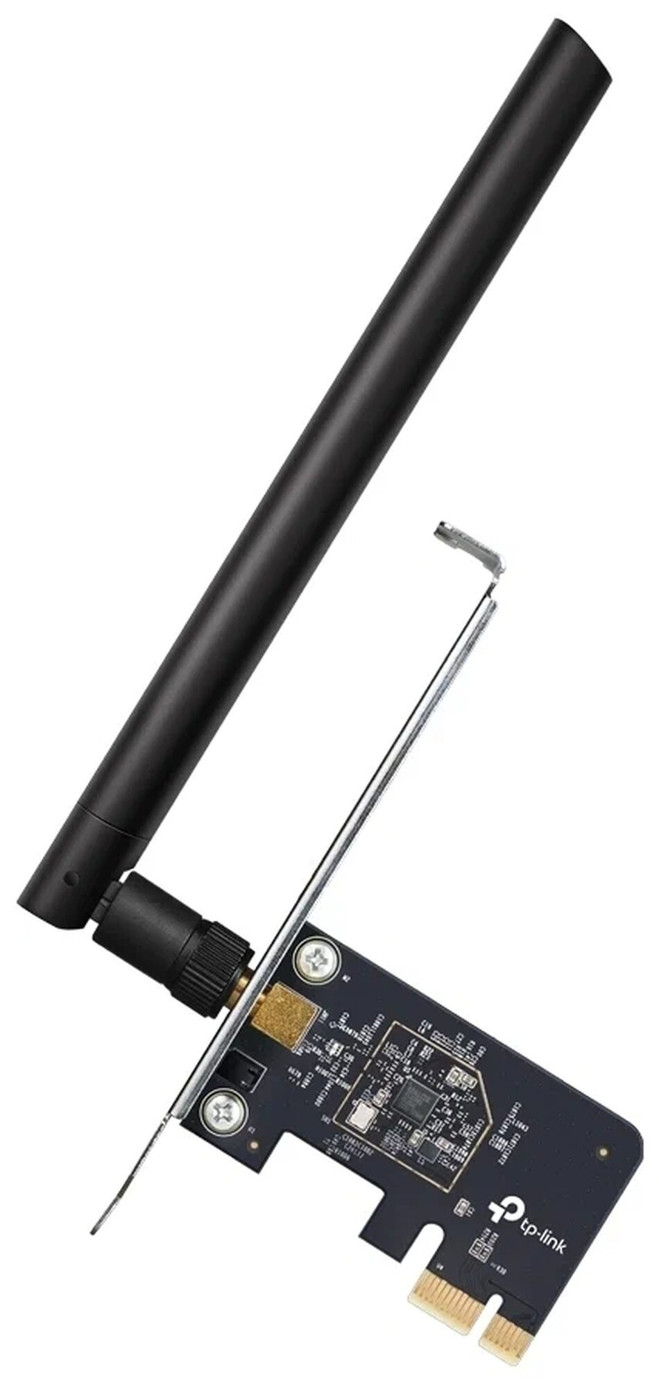 Адаптер Wi-Fi TP-Link Archer T2E, 802.11ac, 433 Мбит/с, 2,4/5 ГГц, MU-MIMO, WPA3, черный