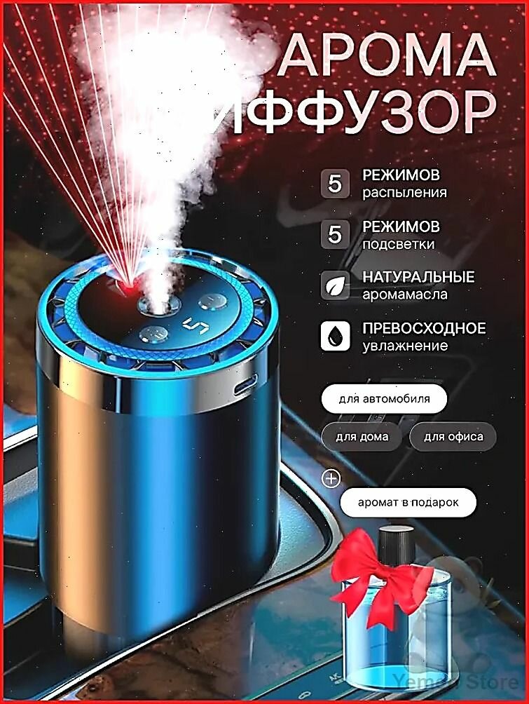 Ароматизатор автомобильный, морской бриз, 50 мл
