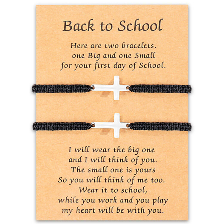 Браслет для гадания, YM Плетеный Компас Окончание учебы Карта Пара