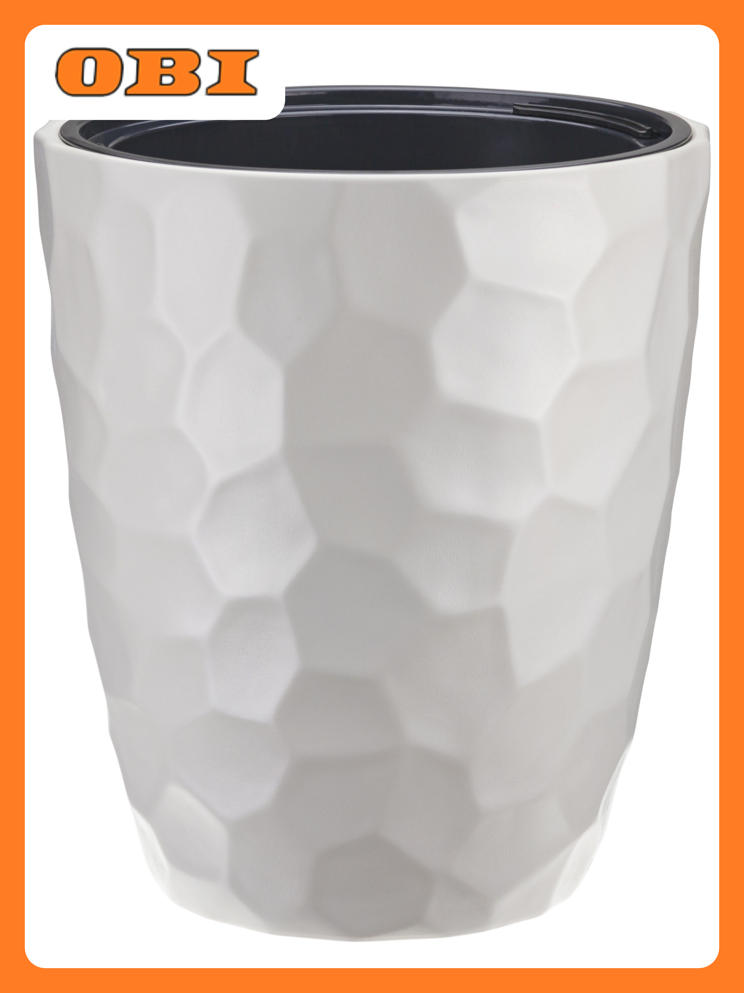 Кашпо М-Пластикс IDEA Мозаика 34х39см, кремовое