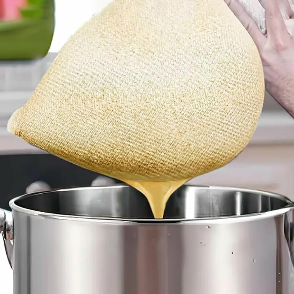 Многоразовый фильтр-мешок для фруктов, большой мешок для виноделия с затягивающимся шнуром