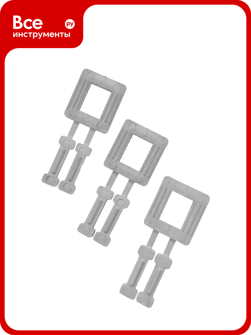 Пряжка для ПП ленты волга полимер полипропиленовая, 1000 штук Т1808, 15 мм, серый цвет, полипропиленовая конструкция