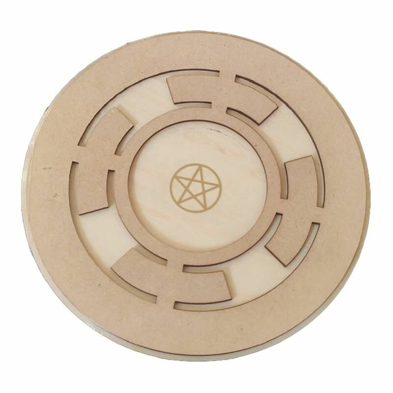 Деревянный пентакль для алтаря, - Пентаграмма