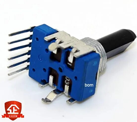 Потенциометр аудио RK1114GH, B10K