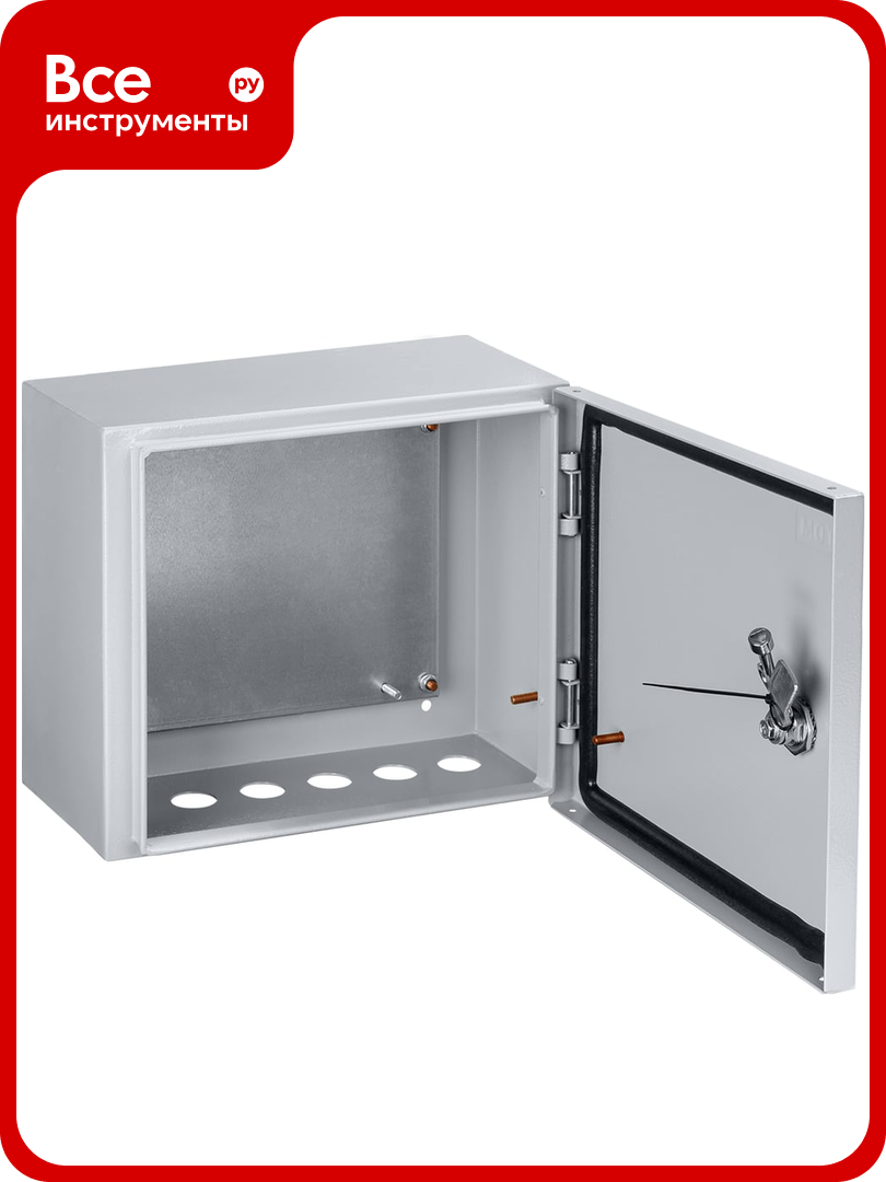 Щит с монтажной панелью ЩМП-2.3.1-0 IP66 250х300х150 TDM ELECTRIC SQ0905-0076, стальной, 250×300×150, 1.2 мм