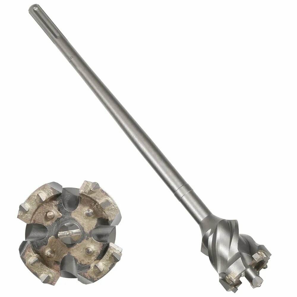 Бур SDS MAX 35-80mmх500mm по бетону проломный резолюкс