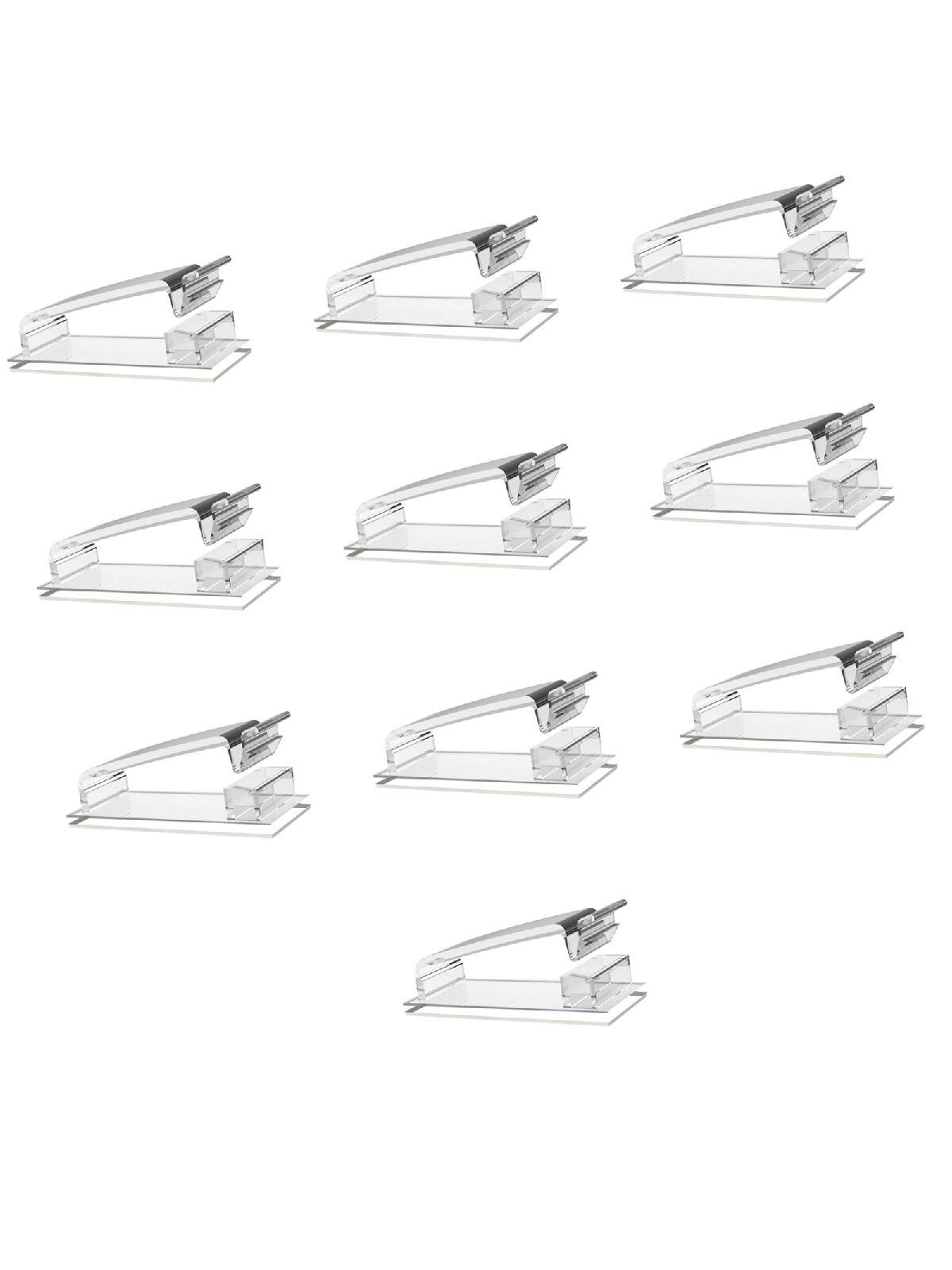 10шт Держатель кабеля Управление проводом Держатель Гибкого USB-кабеля Для намотки