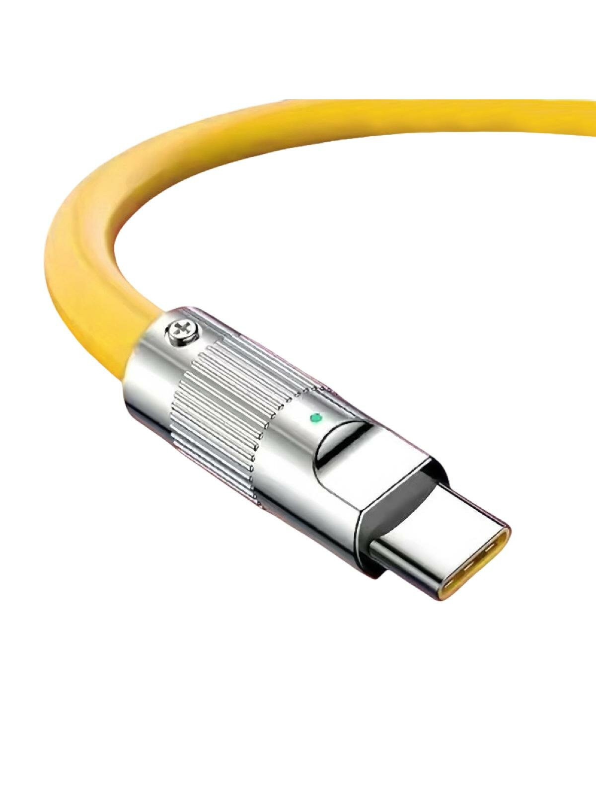 Цифровой дисплей 120 Вт Напряжения шнура быстрой зарядки Type C Кабель дисплея экрана