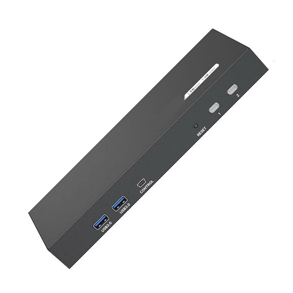 2-портовый KVM-переключатель 4K60 Гц с USB 3.0