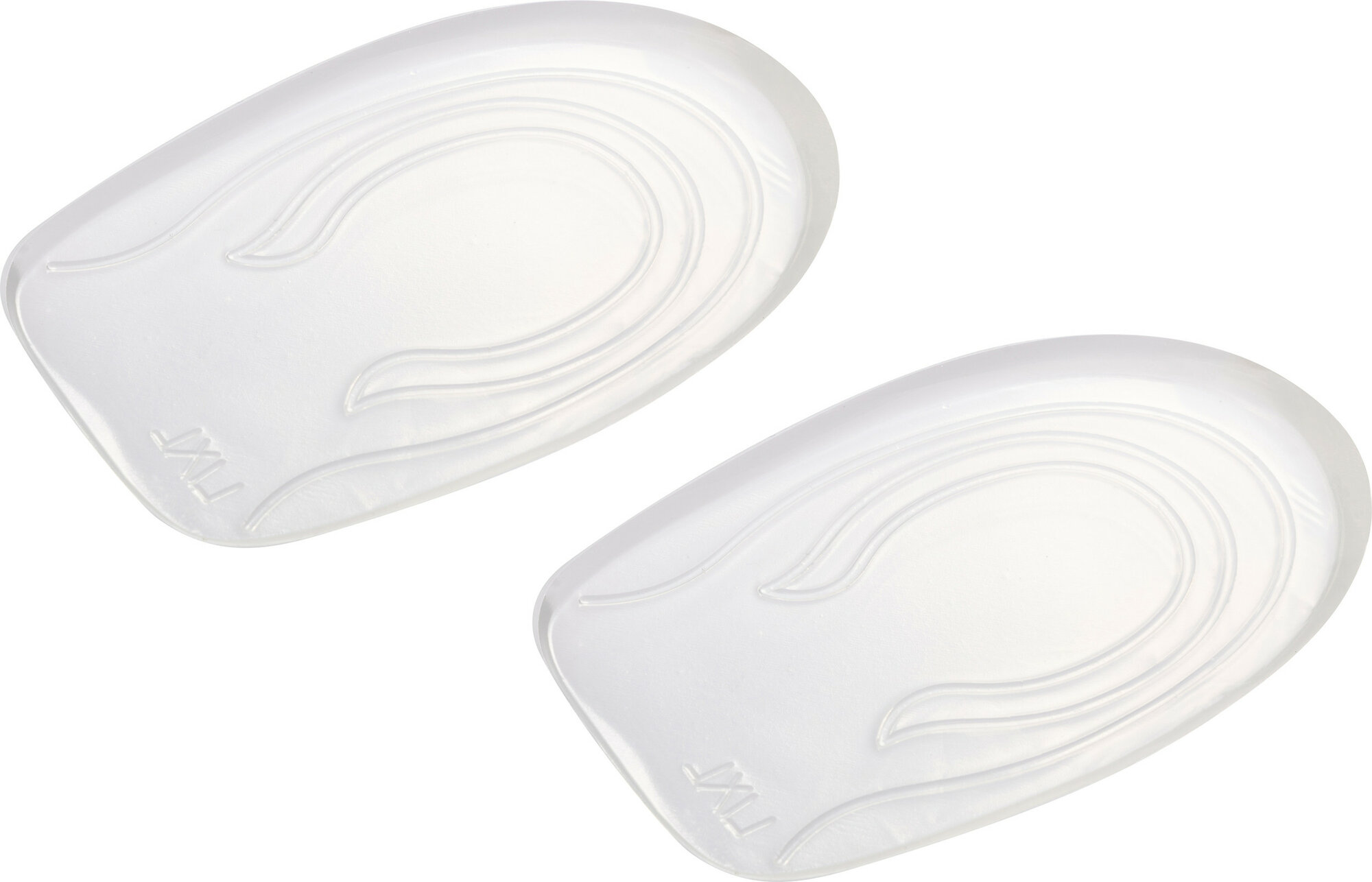 Подпяточник рыжий КОТ 2 шт, 6 мм, силиконовый, размер М, прозрачный