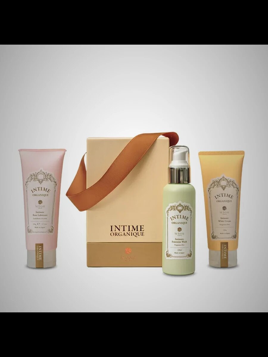 INTIME ORGANIQUE Giftset FF, Подарочный Набор FF (Деликатный гель FF, Осветляющий крем FF, Увлажняющий гель)