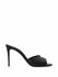 Мюли DOLCE & GABBANA Cutout logo mules, размер 36 EU, black/black