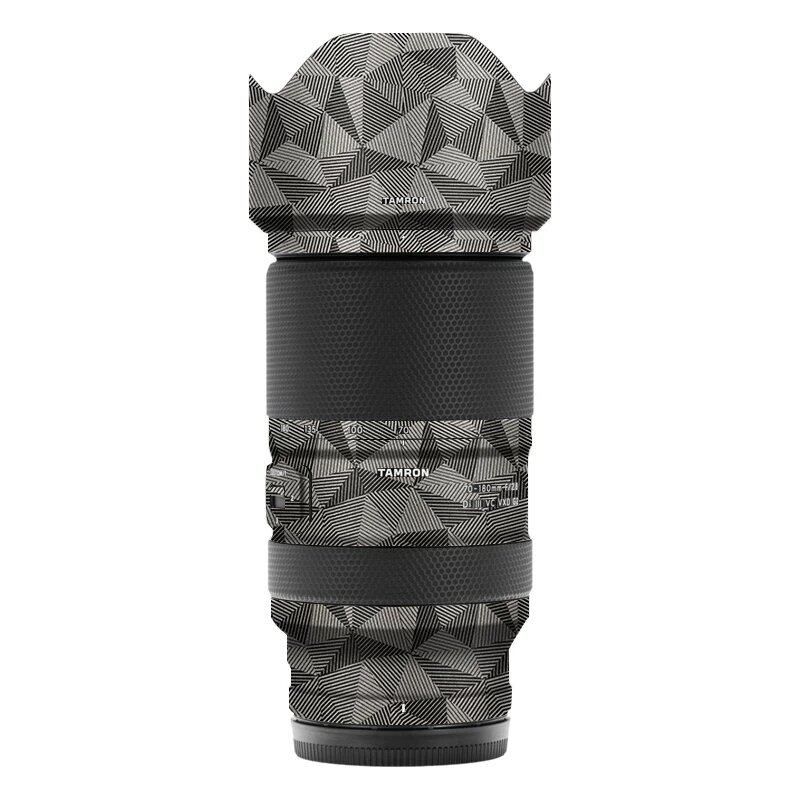 Защитная наклейка для объектива Tamron 70-180mm II с креплением Nikon - Скандинавский треугольник титановый