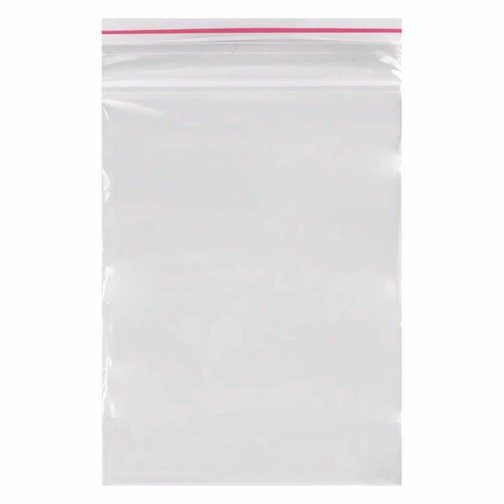 Пакеты BRAUBERG с замком гриппер, комплект 100 шт, 40х60 мм, ПВД, толщина 35 микр 606206