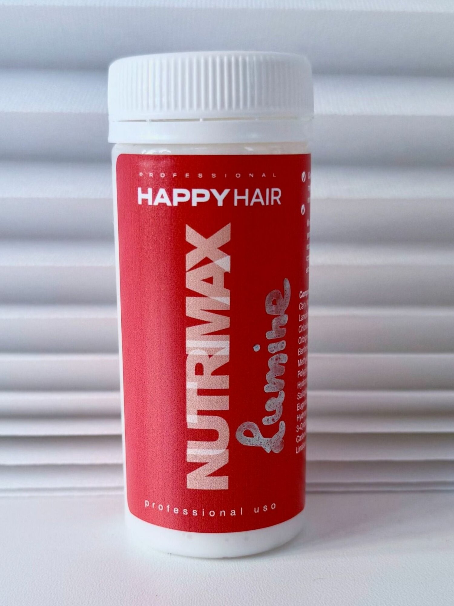 Кератин для выпрямления волос Happy Hair Nutrimax Lumine, 100 мл