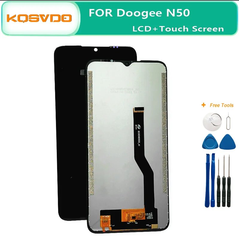 Дисплей DOOGEE N50, 6.52" ЖК, сенсорный, оригинальный, N50