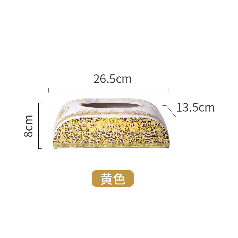 Креативная керамическая коробка для салфеток для гостиной, настольная коробка для салфеток, современная коробка для салфеток 3-го поколения для ванной и спальни