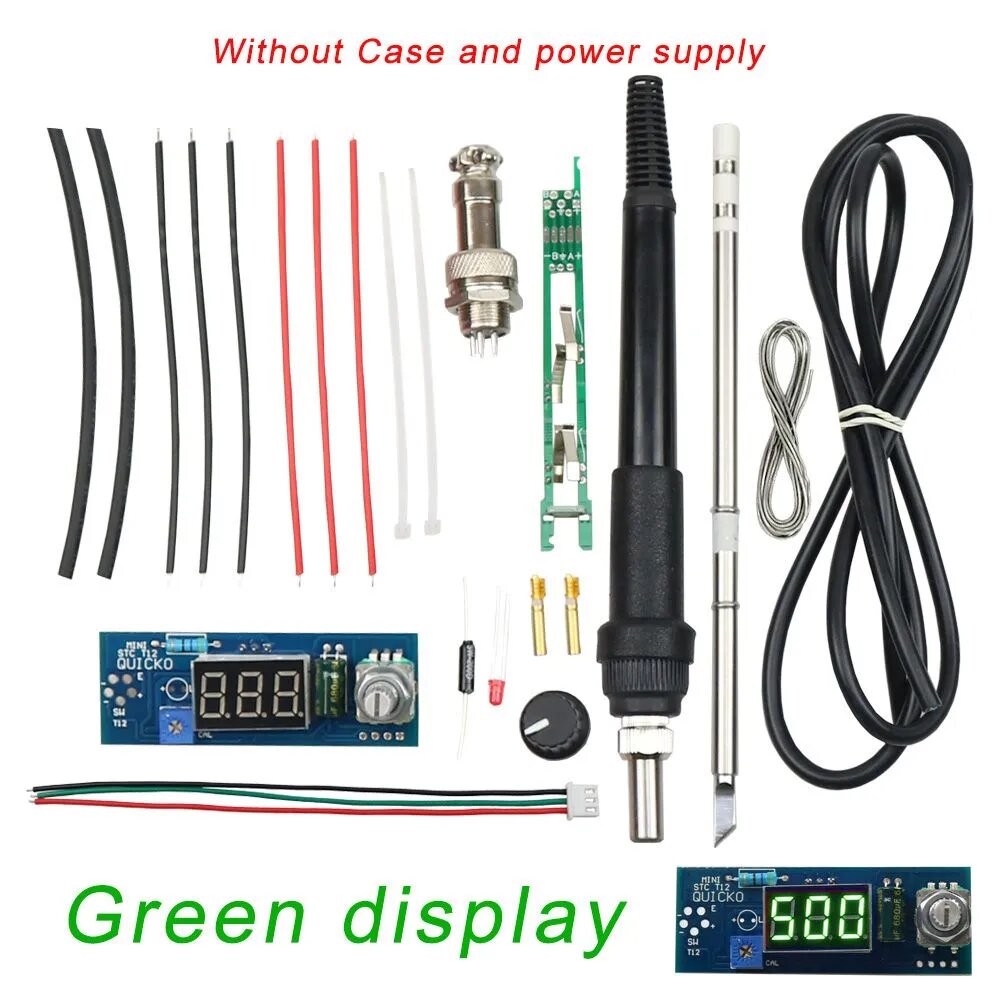 Цифровой регулятор температуры паяльника STC-LED-T12 DIY kits