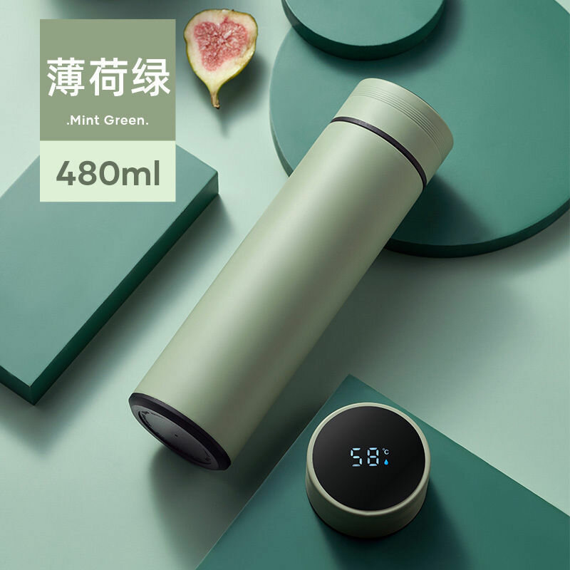 Умная термокружка для женщин и мужчин, 304 нержавеющая сталь, высококачественная студенческая кружка, кружка для воды, бизнес-подарочная кружка, оптовая продажа