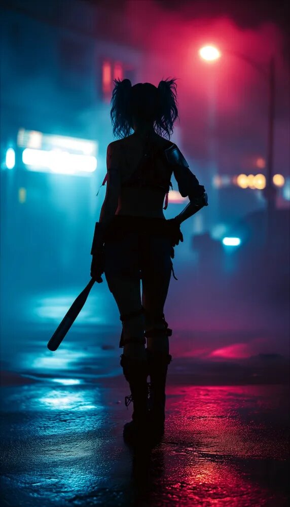 Алмазная Мозаика "Харли Квинн Из К/ф Джокер" 30x40 См, Безрамная, Идеальна Для Дома, Украшения, Подарков.