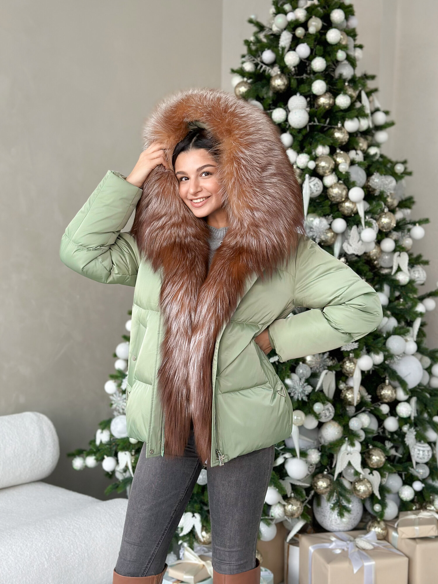 Пуховик Осень-зима 2025