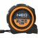 Рулетка NEO Tools двухкомпонентный корпус стальная лента 3 м x 19 мм магнит 67-1...