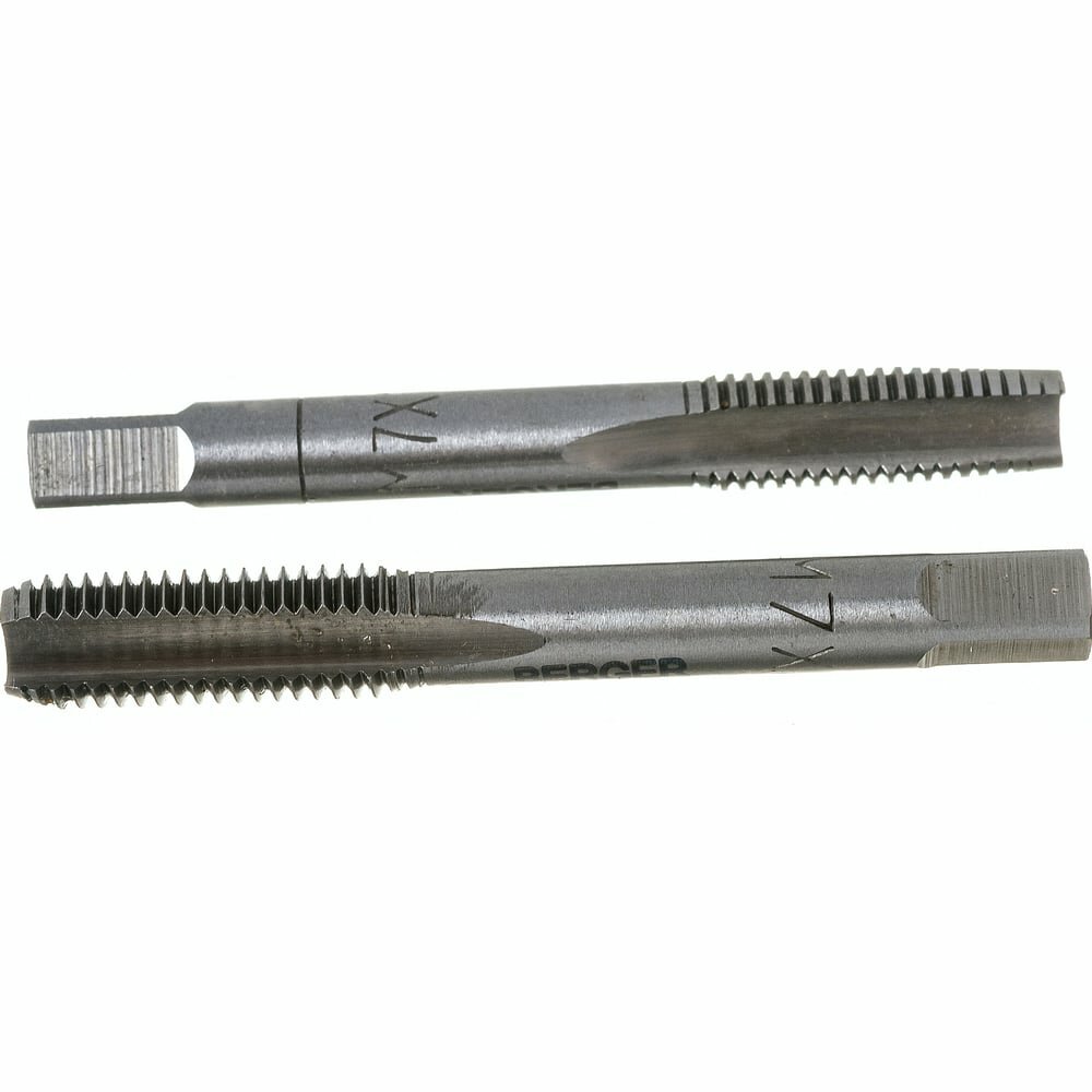 Метрические комплектные метчики 2 шт. М7х1,0 мм Berger BG BG1177