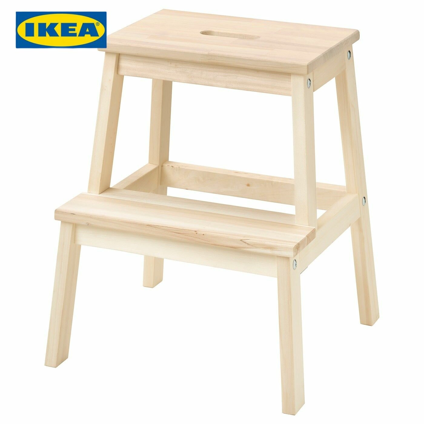 IKEA BEKVAM Стул-табурет, тополь, 50 см