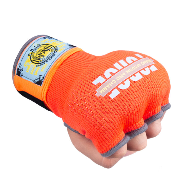 Боксерские полупальцевые гелевые защитные бинты, обертывание для рук, защита запястья, защитное снаряжение, защита для рук, бинты для боя, детские боксерские перчатки